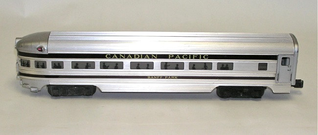 Lionel No. 2551 Canadian Pacific "Banff Park" Observation Car