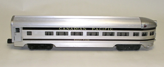 Lionel No. 2551 Canadian Pacific "Banff Park" Observation Car