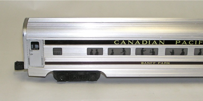 Lionel No. 2551 Canadian Pacific "Banff Park" Observation Car